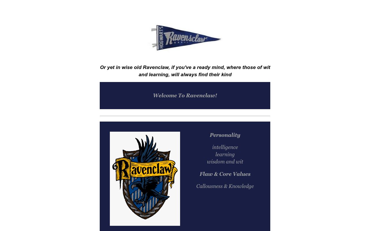 Ravenclaw
